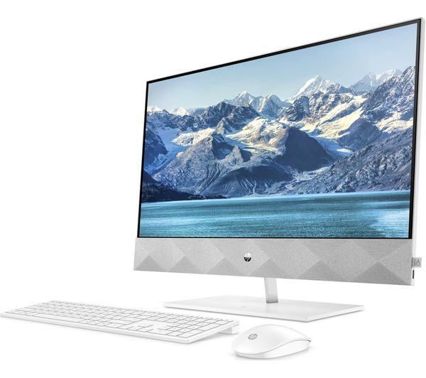 HP Pavilion 24-k0012na 23.8in White All-in-One PC - AMD Ryzen 7 4800H ...