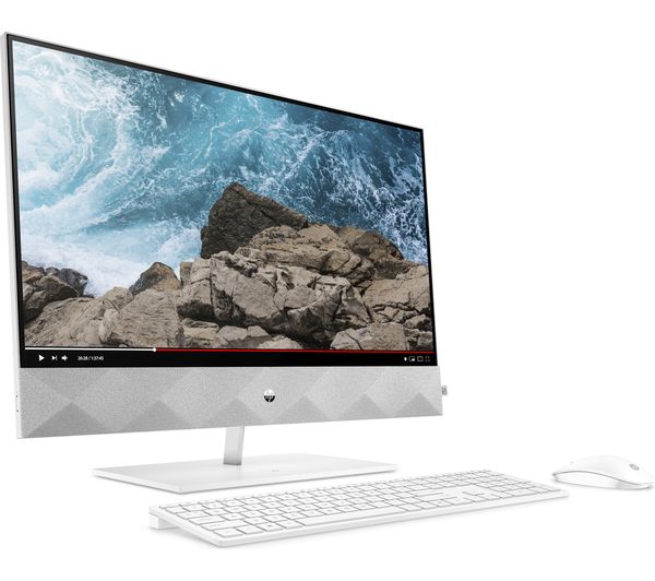 HP Pavilion 24-k0012na 23.8in White All-in-One PC - AMD Ryzen 7 4800H ...