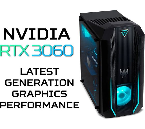 Acer Predator Orion 3000 PO3-630 Black Desktop: Intel i5-11400F 16GB ...